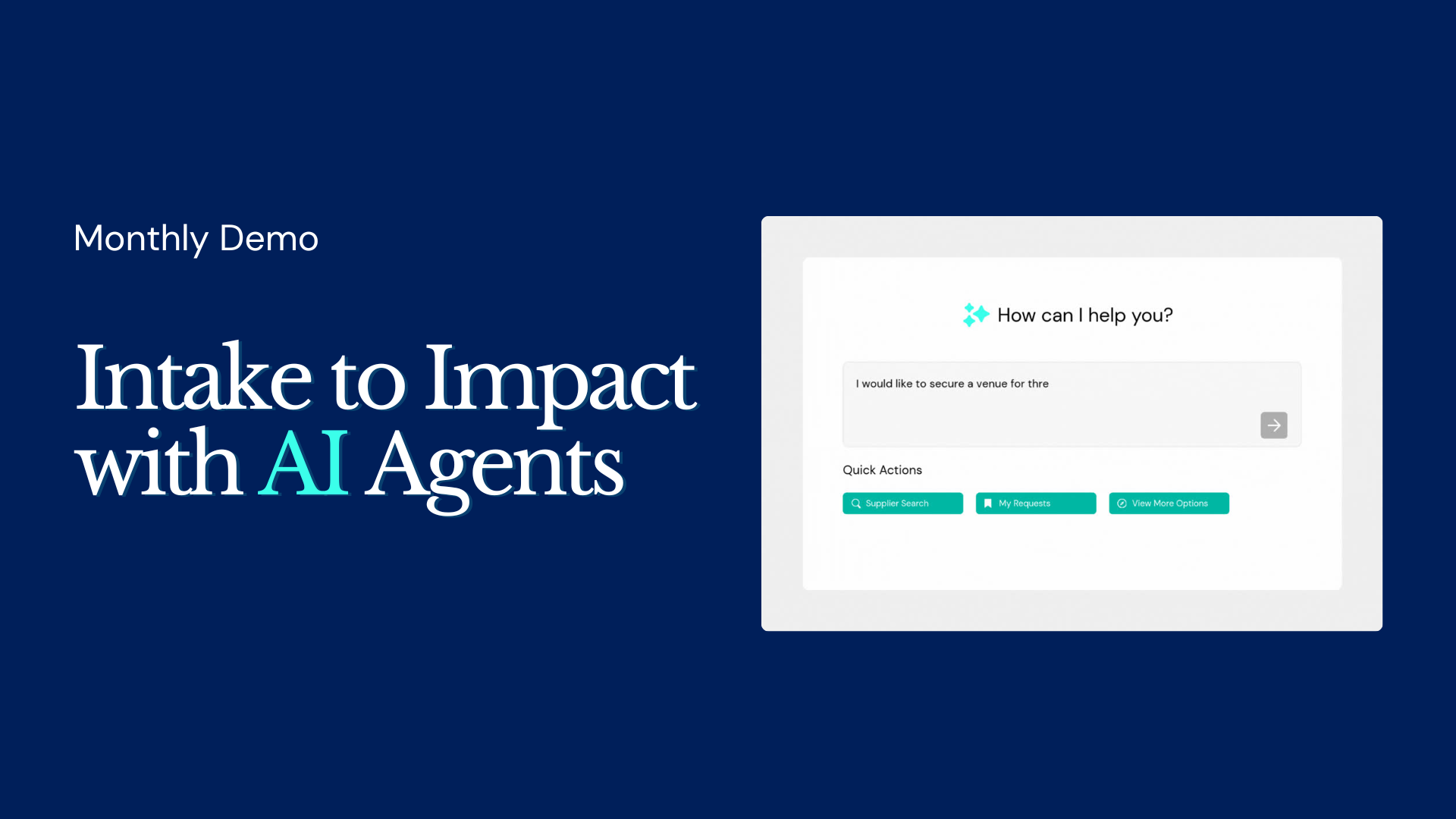 Levelpath - AI for Procurement - Live Monthly Demo